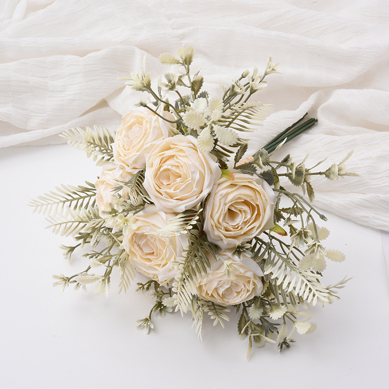 Korean Rose Hand Bouquet Wedding Hand Bouquet Flower Bridal Bouquet l ...