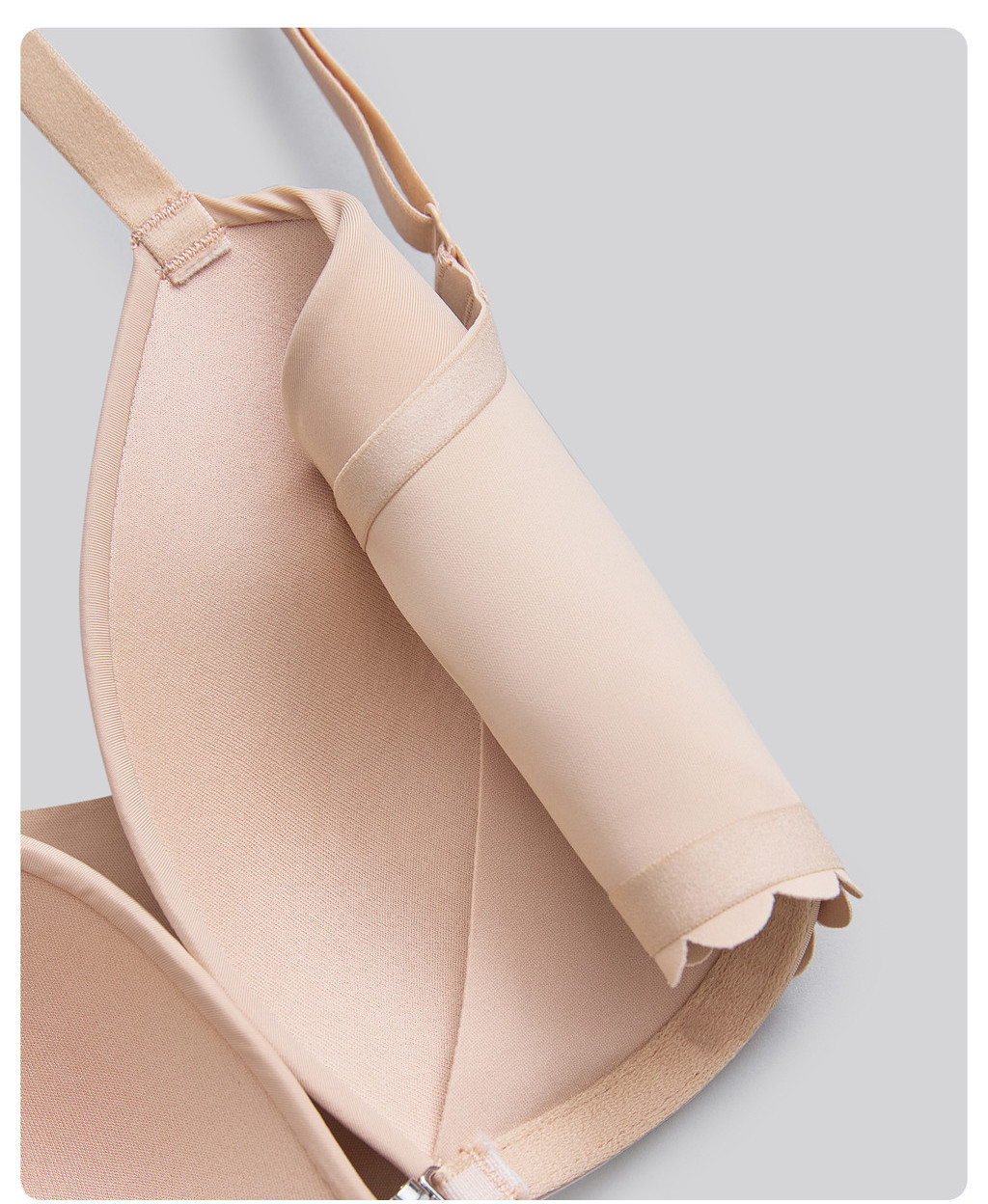 6IXTY8IGHT ROISE, Seamless Wireless Front Closure Bra Micro Fabric Wide ...