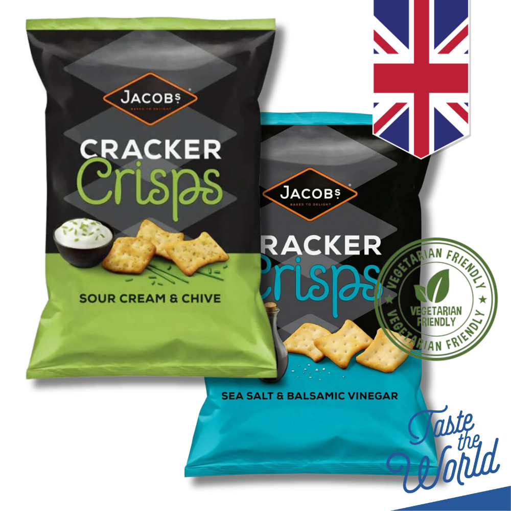 JACOBS CRACKER CRISPS 150G (UK) | Shopee Malaysia