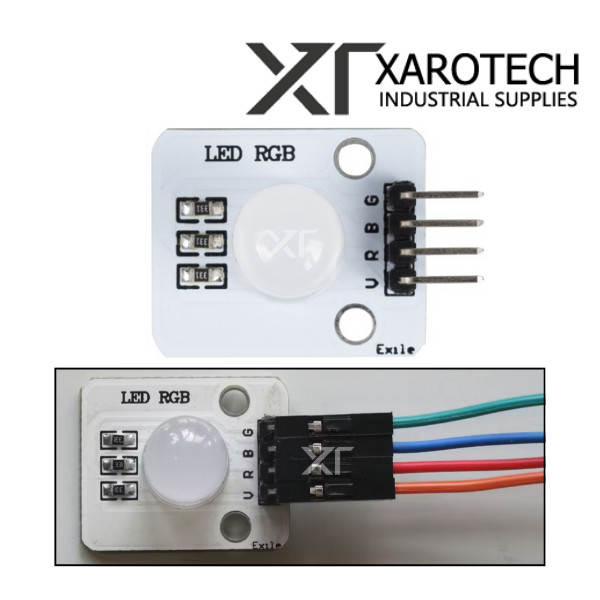 10mm LED RGB Module Common Anode Active-Low (Can Control with PWM for ...