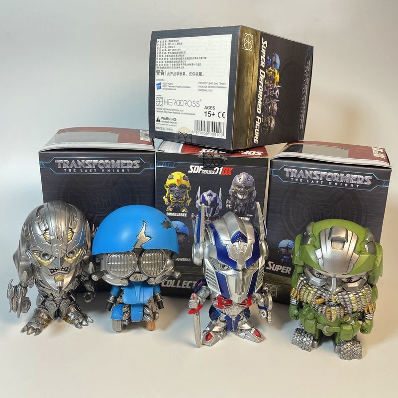 Herocross Transformers Q Version 13cm Figure Figure Car Model Optimus ...