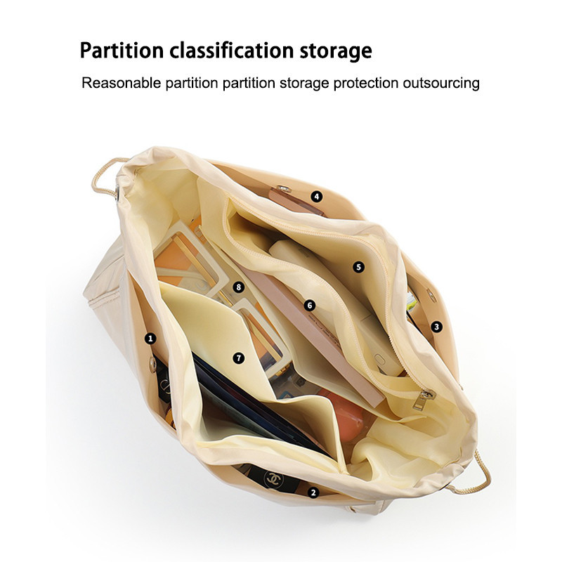 Drawstring Design Polyester Material for Tote Organizers To Insert A ...