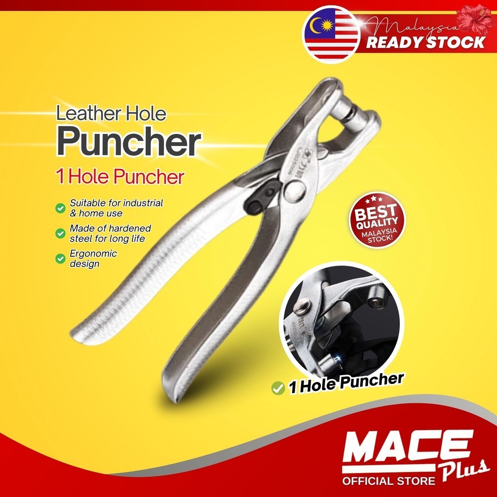 1 Hole Puncher Hole Puncher Heavy Duty Hole Puncher Belt Round Hole ...