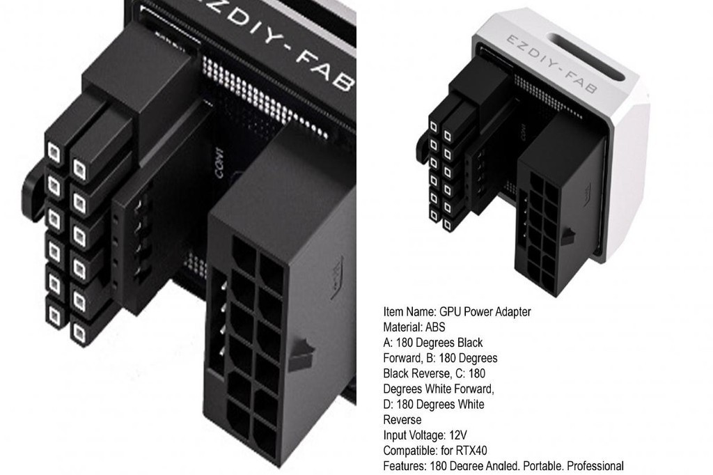 SN Professional Gpu Power Adapter Gpu Power Adapter Rtx40 Series ...