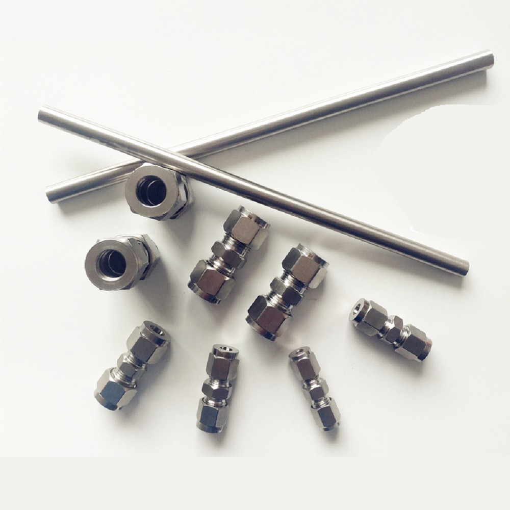 [𝗡𝗘𝗪 𝗶𝗻 𝗠𝗮𝘆] Stainless Steel Compression Tube Fitting Straight Connect ...