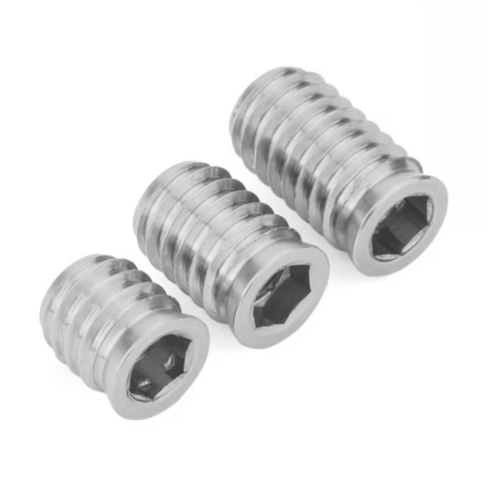 Wood Inserts SUS304 M4M5M6M8M10 Hex Socket Countersunk Head Furniture ...
