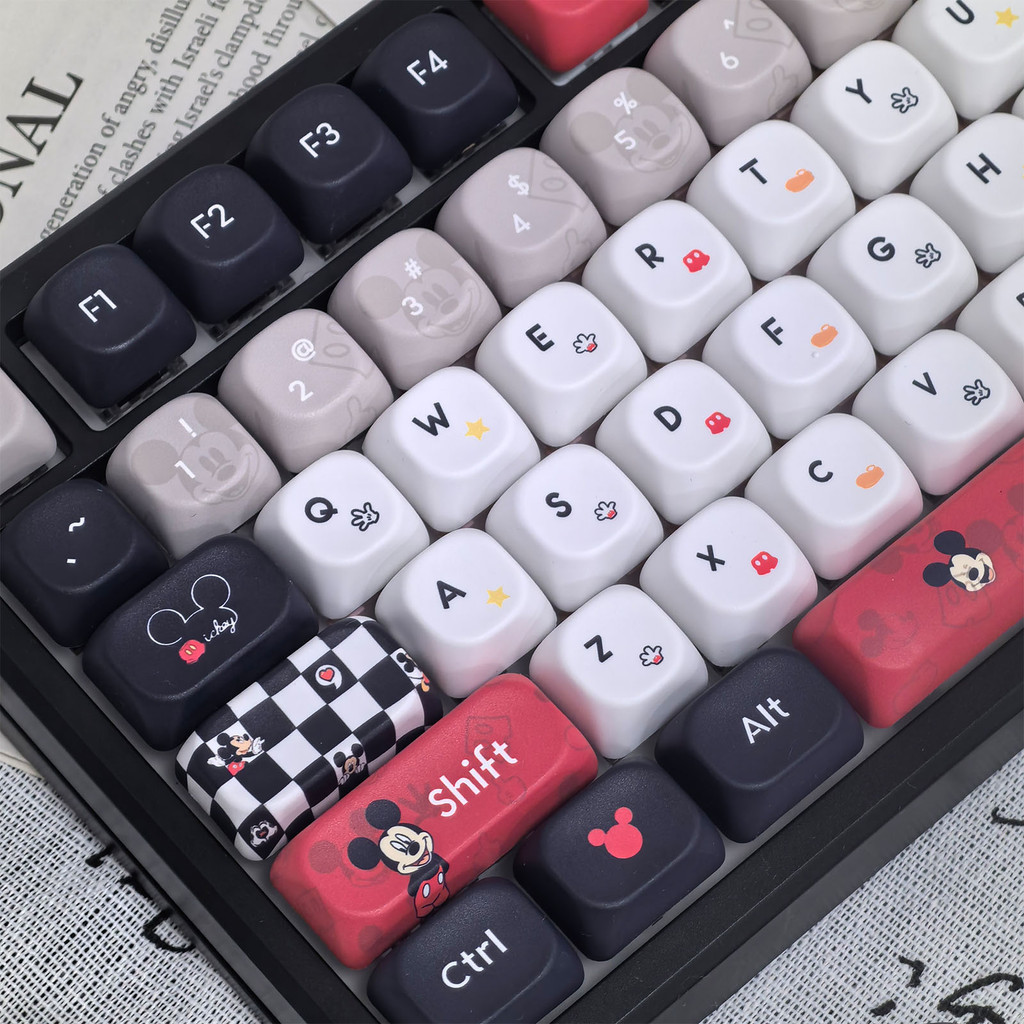 Disney Mickey Original Keycap MOA Profile PBT Five-sided Sublimation ...