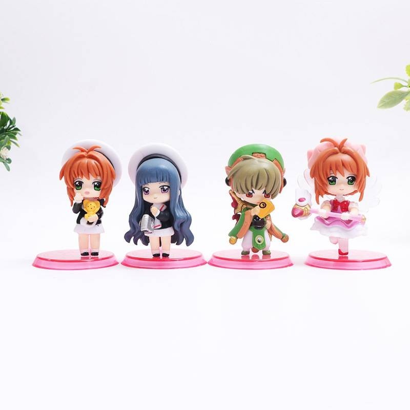Plastic Quality Premium Cardcaptor Sakura Chibi Figure Doll Collectible ...