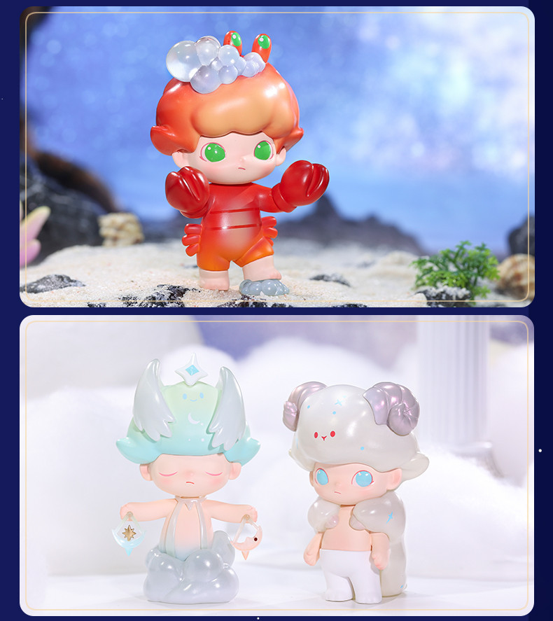 Original POP MART Dimoo Zodiac Series Blind Box Cute Figure Toys ...
