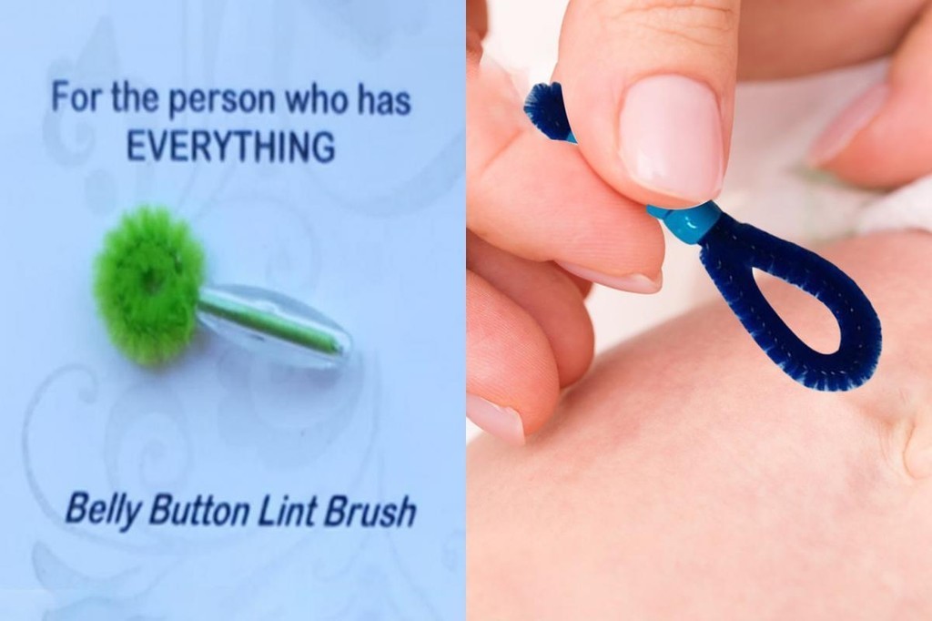 Wismar Belly Button Brush Soft Belly Button Scrubber Portable Belly ...