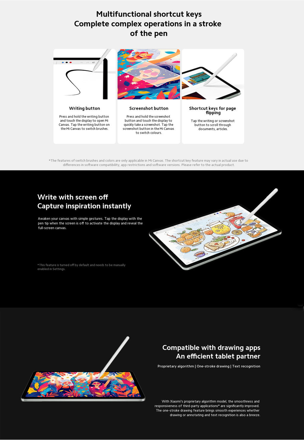 Redmi Smart Pen | Stylus for Redmi Pad Pro | 4096 Level Pressure ...