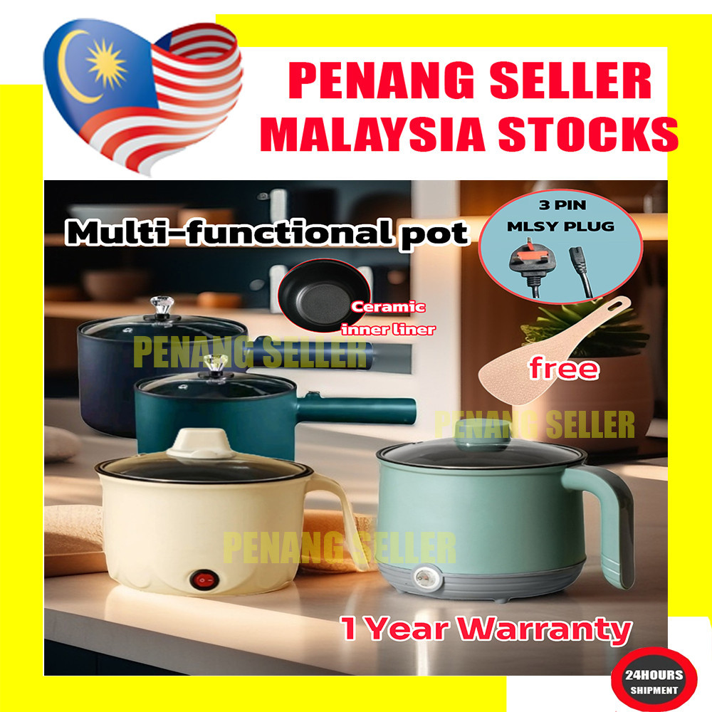 Mypenangseller-New Generation Green Electric NonStick Ceramic Multi ...