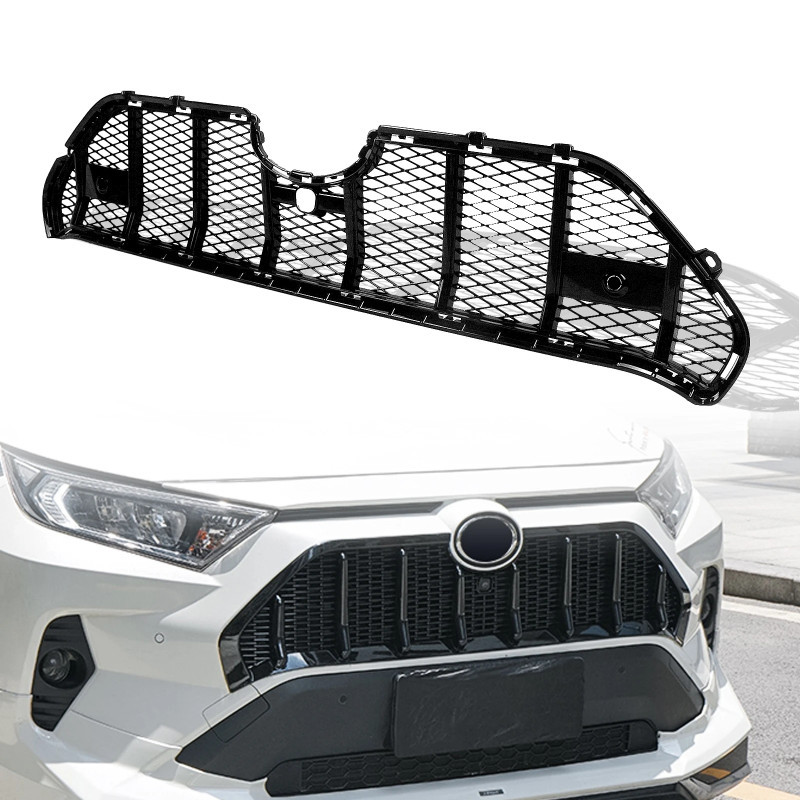 Front Grille Grill Upper Bumper Hood Mesh Air Vent Trim Grid For Toyota ...
