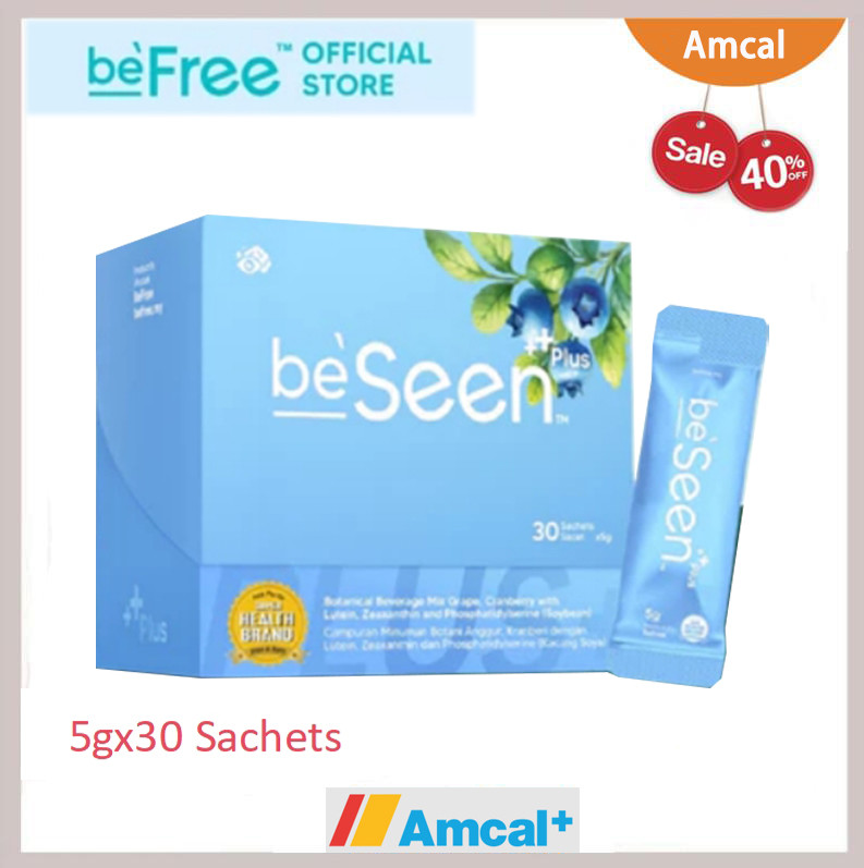 【Ready Stock】BeFree BeSeen Plus Vitamin Eye-Brain Booster (30 Sachets) | Shopee Malaysia
