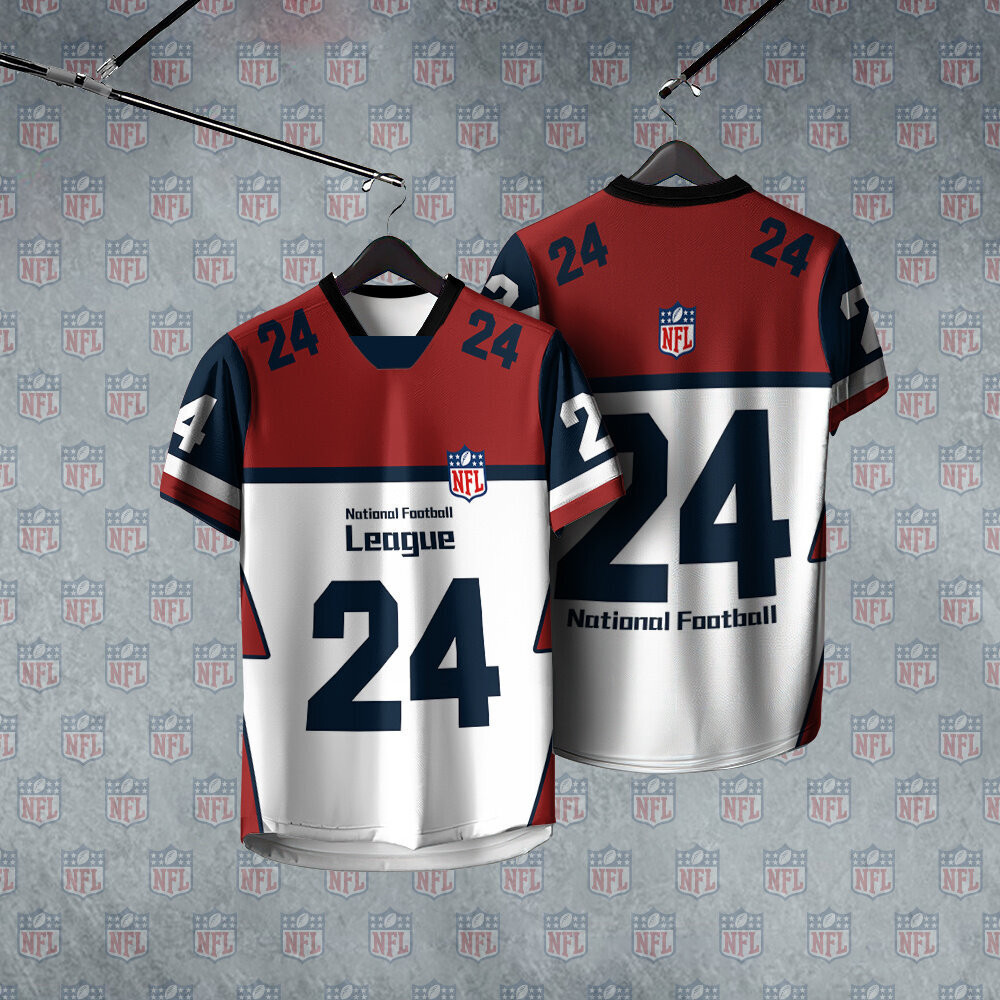 [Free Custom name] 2025 NFL Edition Jersey Baju Tshirt Lelaki Lengan ...