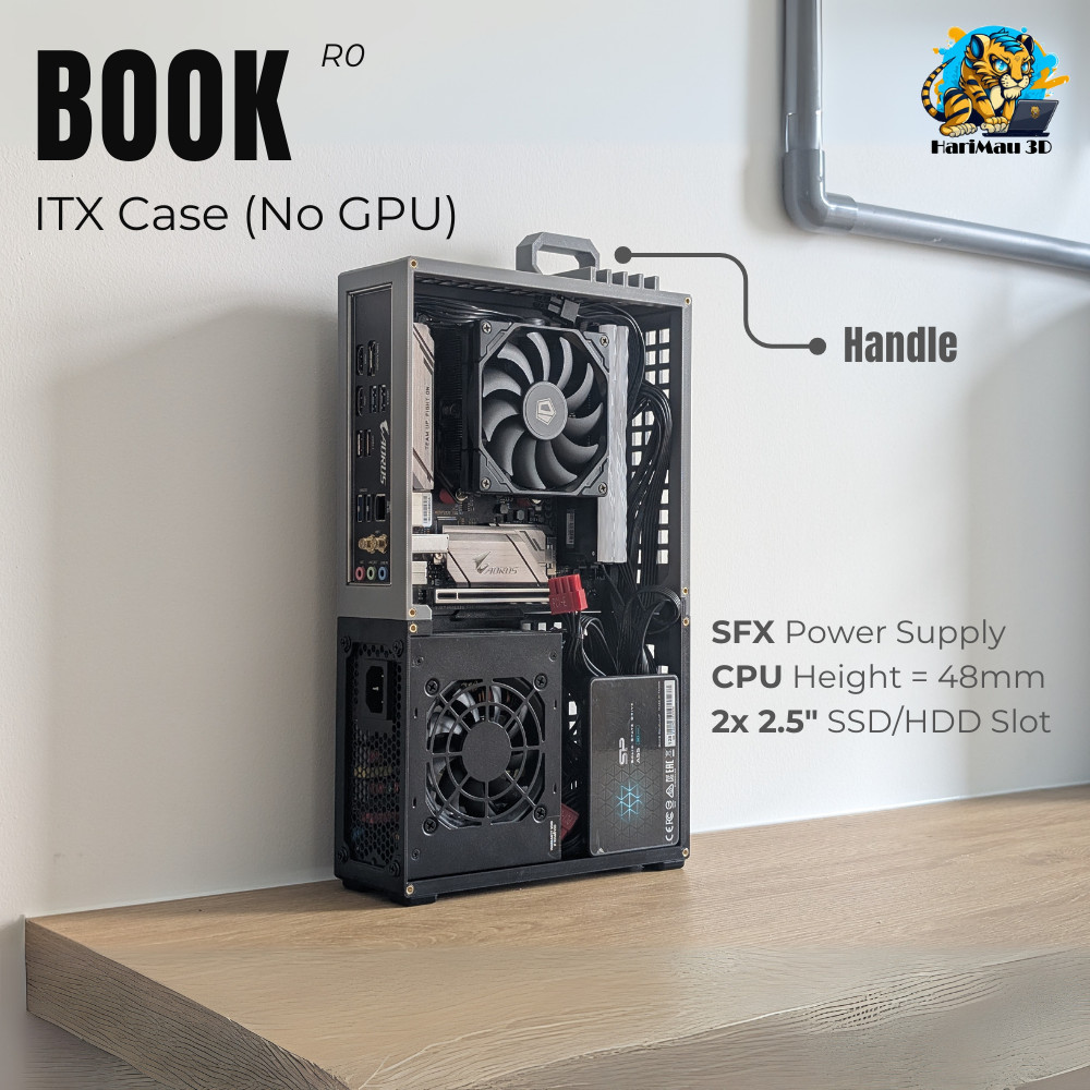 [ BOOK ] ITX Case Mini ITX Mini Case [ 4.6L / 575g / Ultra Portable ...