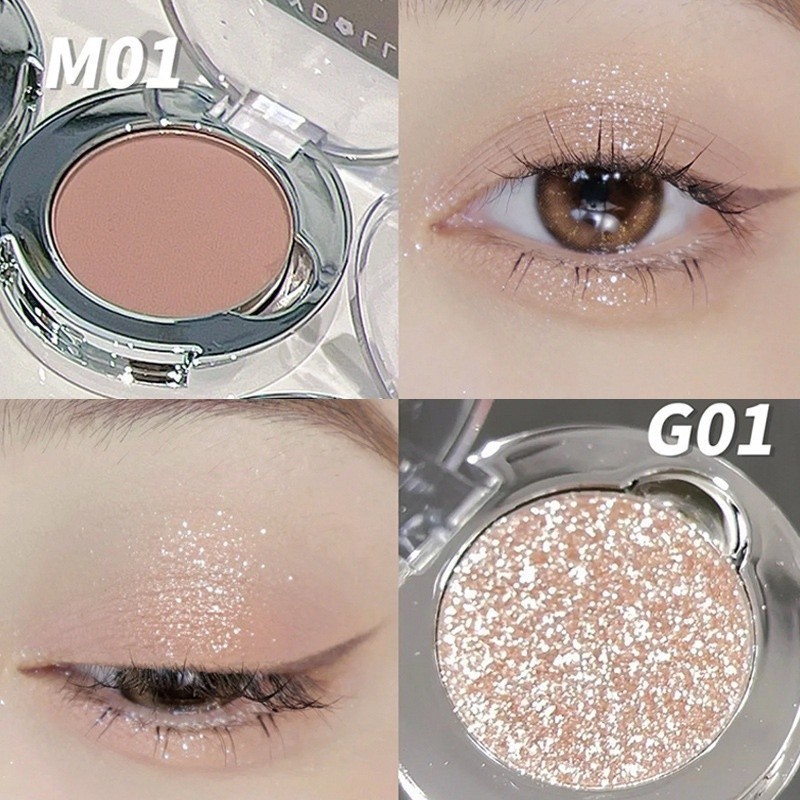 JUDYDOLL Eye Shadow 橘朵单色眼影大地色珠光提亮 Single Color Eye Shadow Magnet ...