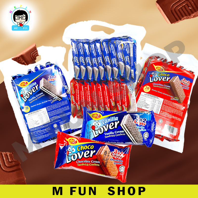 *Ready Stock* Win2 Choco Mix Vanilla Flavor 2 In 1 Lover Sandwich ...