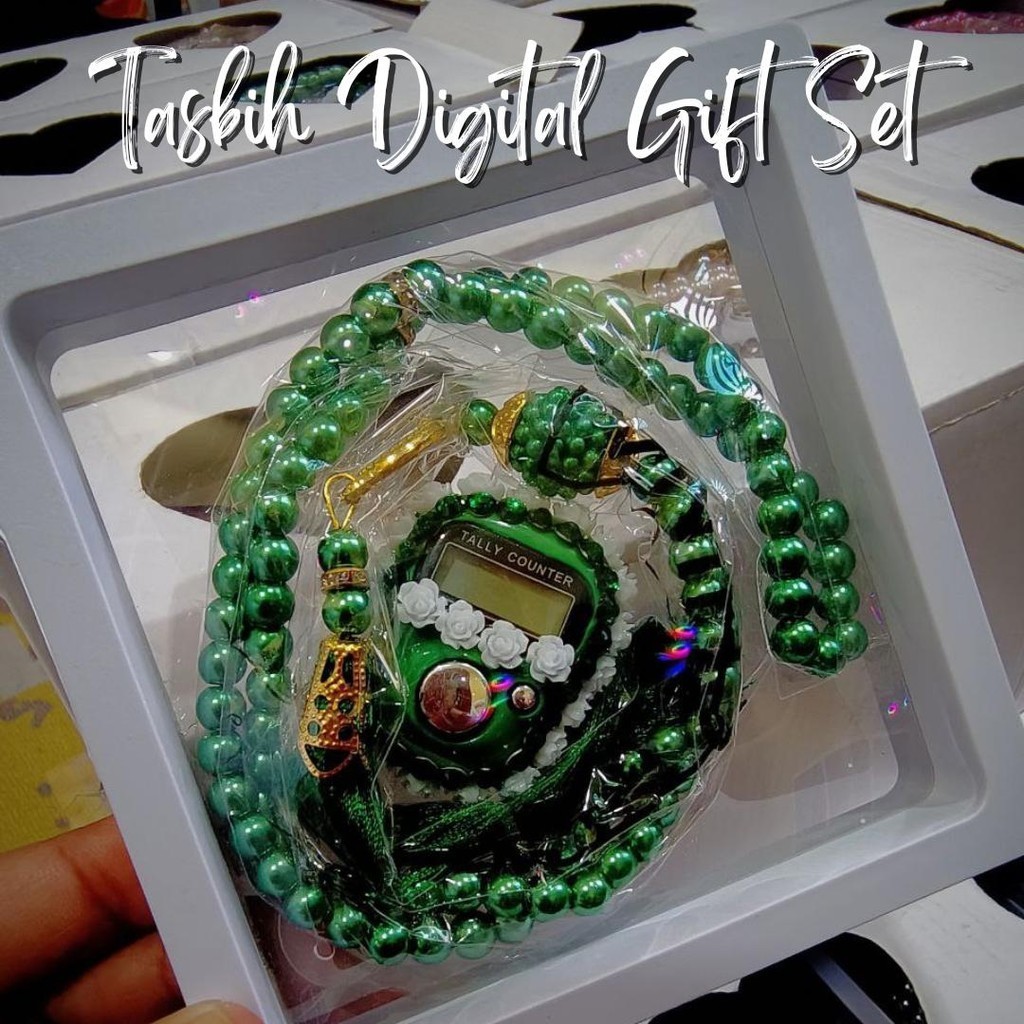 TASBIH DIGITAL TALLY COUNTER GIFT SET | Shopee Malaysia