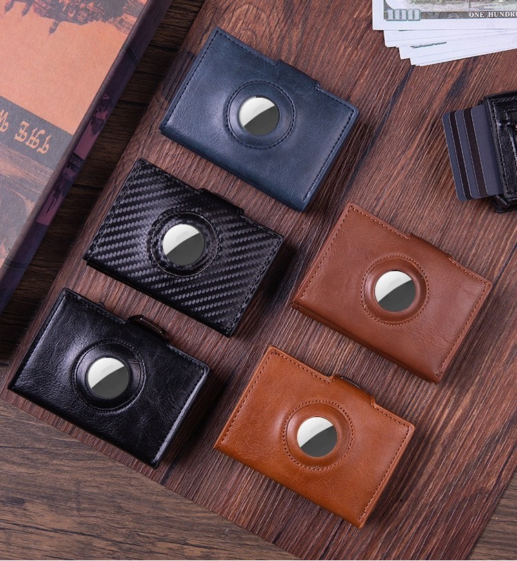 TC BW-125 Snap Button Closure Leather With Premium Pop Up Card Holder ...