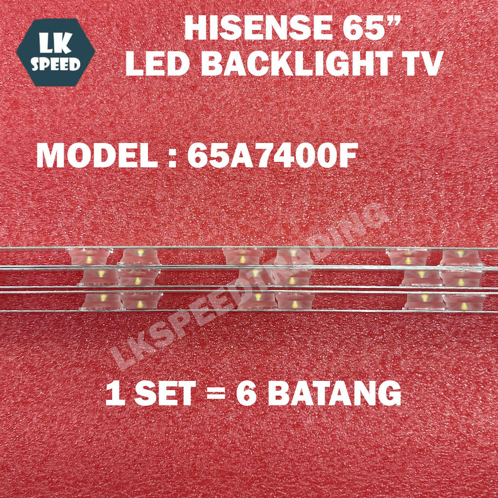 65A7400F HISENSE 65" LED TV BACKLIGHT (LAMPU TV)HISENSE 65 INCH LED TV ...