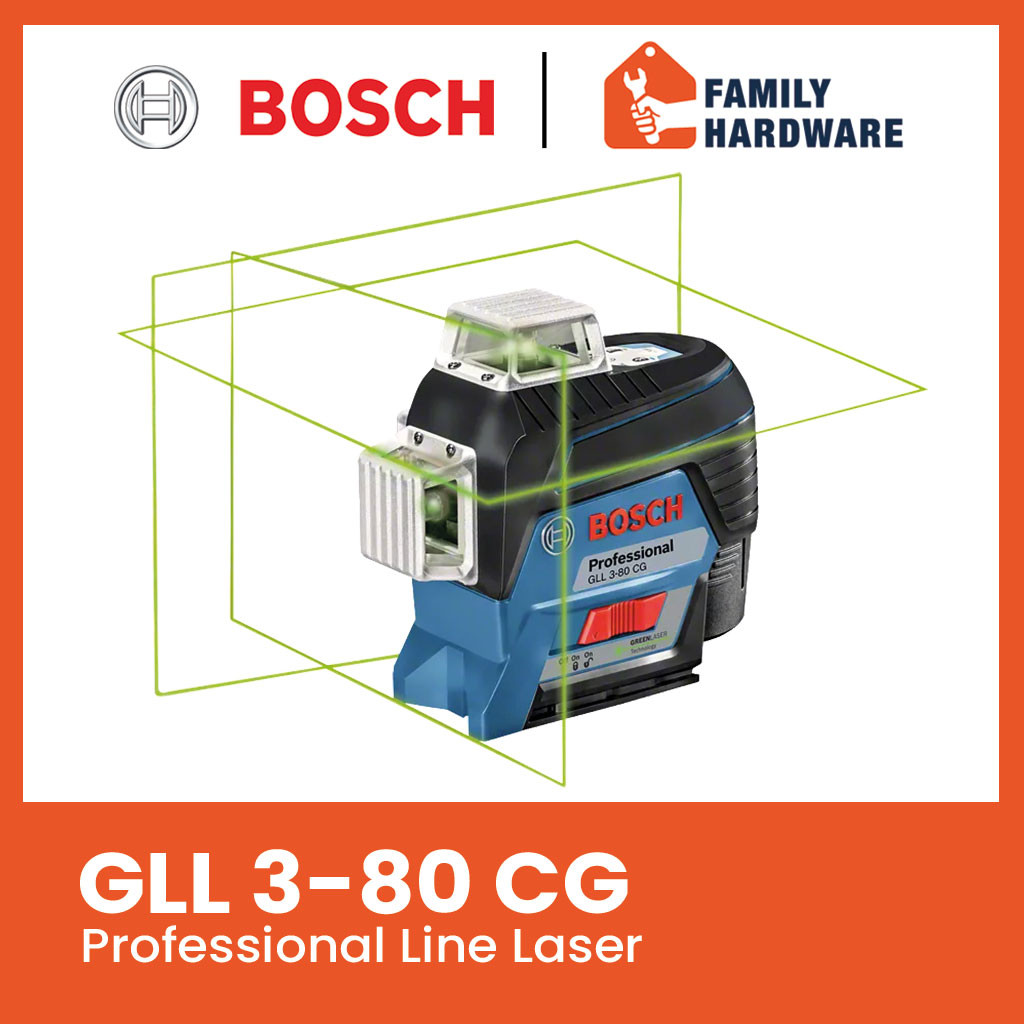 BOSCH GLL 3-80 CG Professional Line Laser BT150 BT 150 Professional Tripod 0601096B00 BM1 GLL3 ...