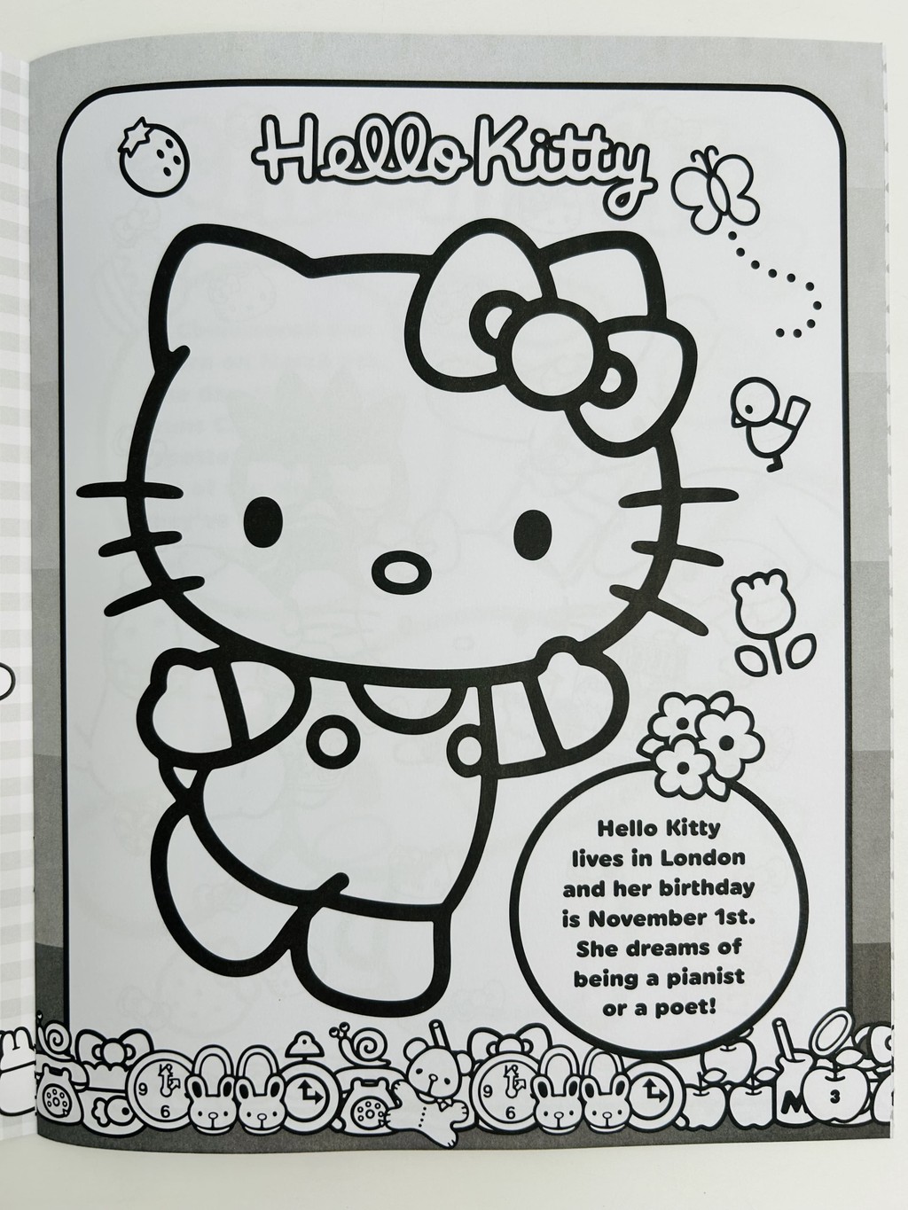 Hello Kitty & Friends Forever Profile Guide Book For Kids with Fun ...