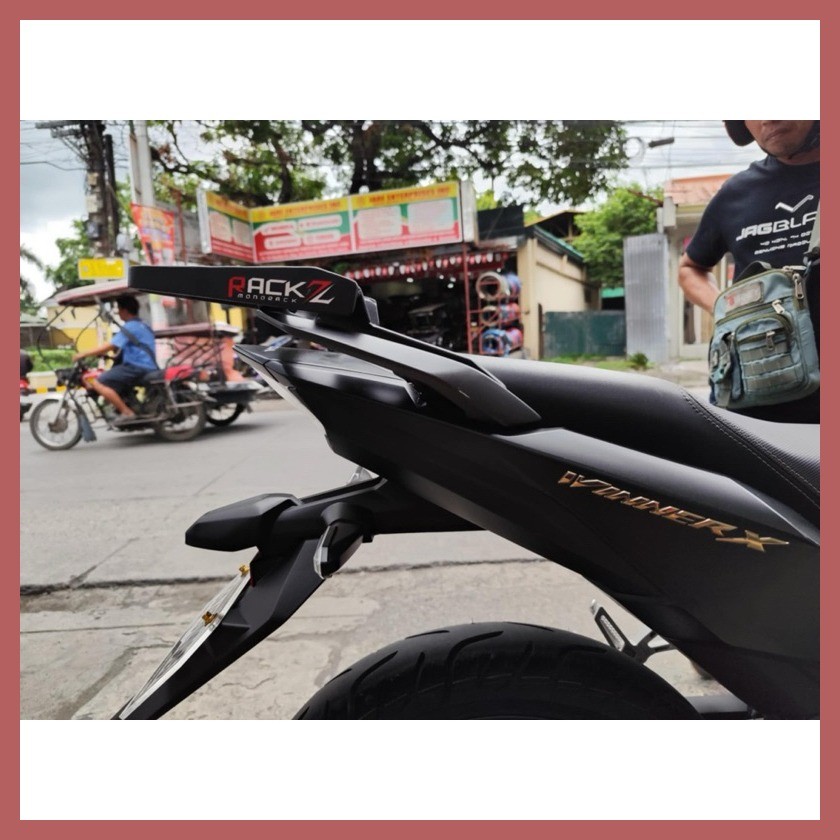 Rack Z Monorack Bracket for Honda Winner X - Plated ( Stay Grab Bar ...