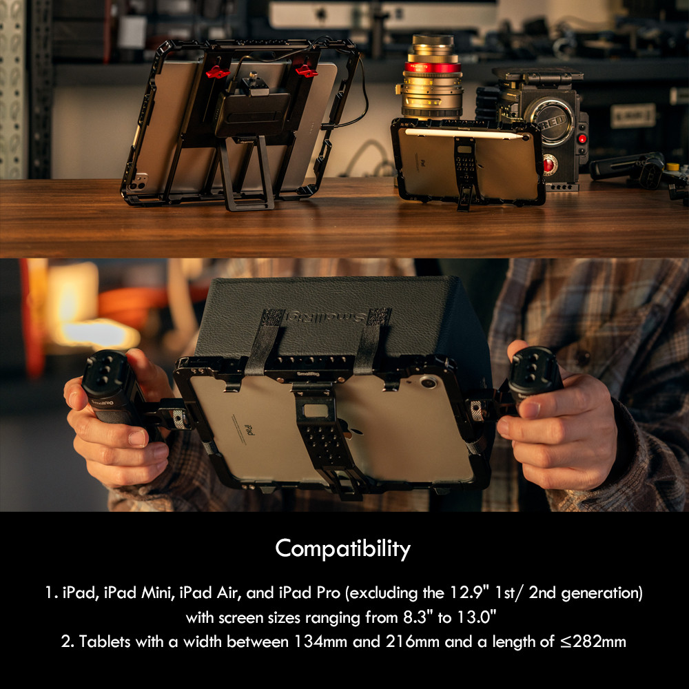 SMALLRIG Universal Tablet Cage for iPad MD5059 | Shopee Malaysia