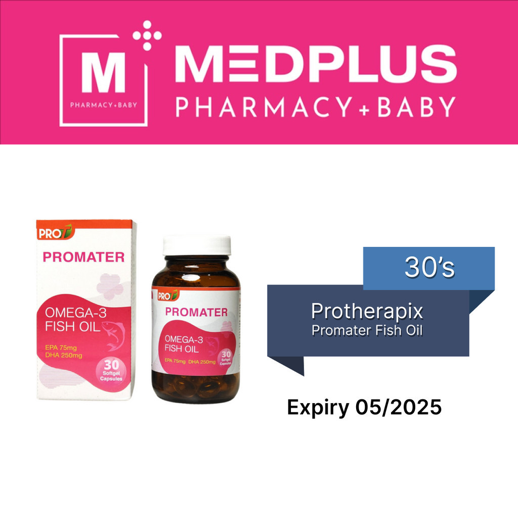 Promater Omega-3 Soft Gel 500MG 30's | Shopee Malaysia
