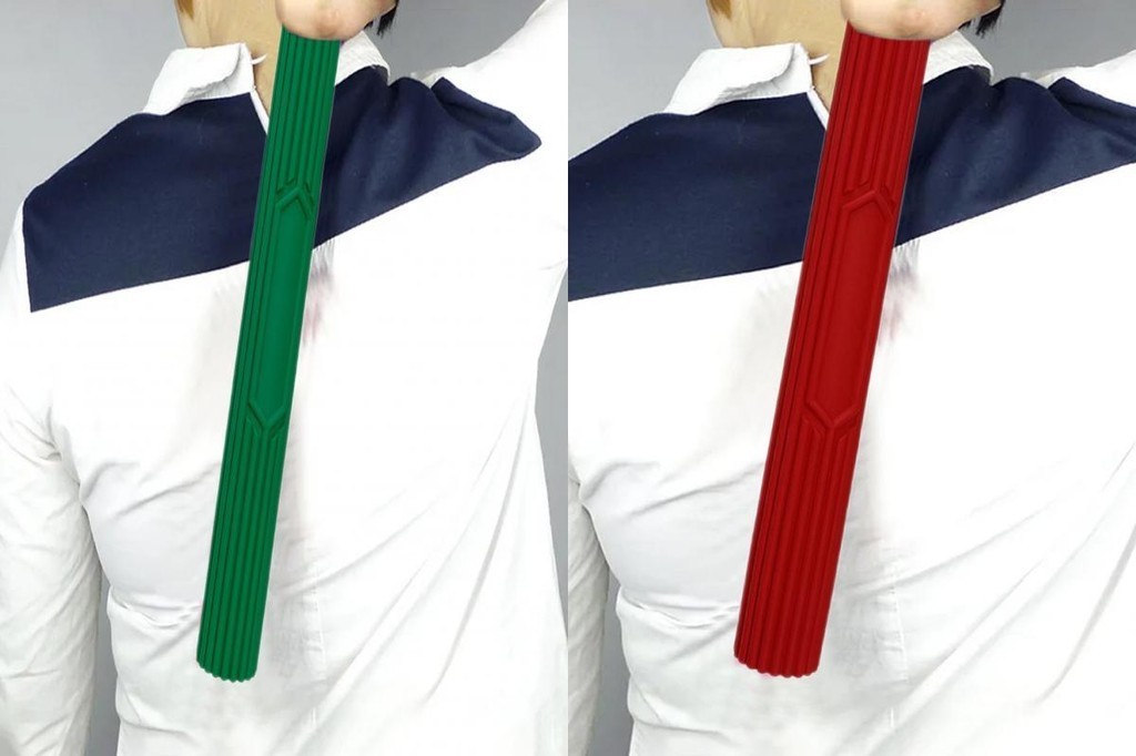 Silicone Fitness Bar Hand Strengthener Bar Flex Therapy Bar for Tennis ...