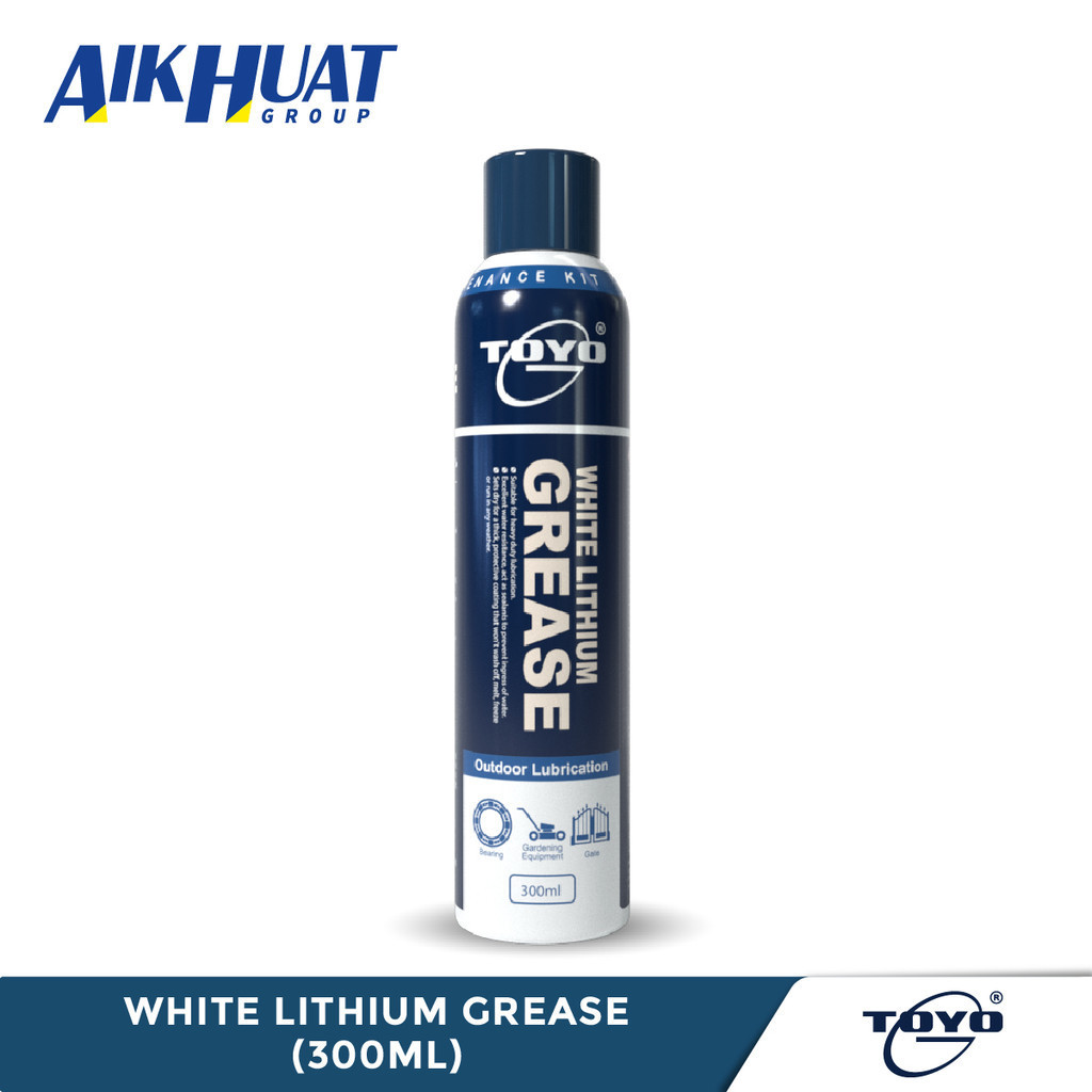 Toyo-G White Lithium Grease Spray Outdoor Lubrication Heavy Duty ...
