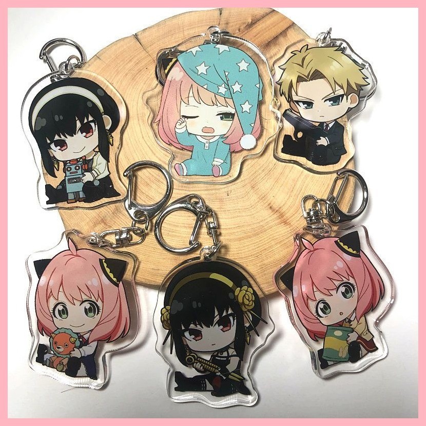 Keychain SPY x FAMILY Twilight Anya Forger Yor Forger Bond Forger ...