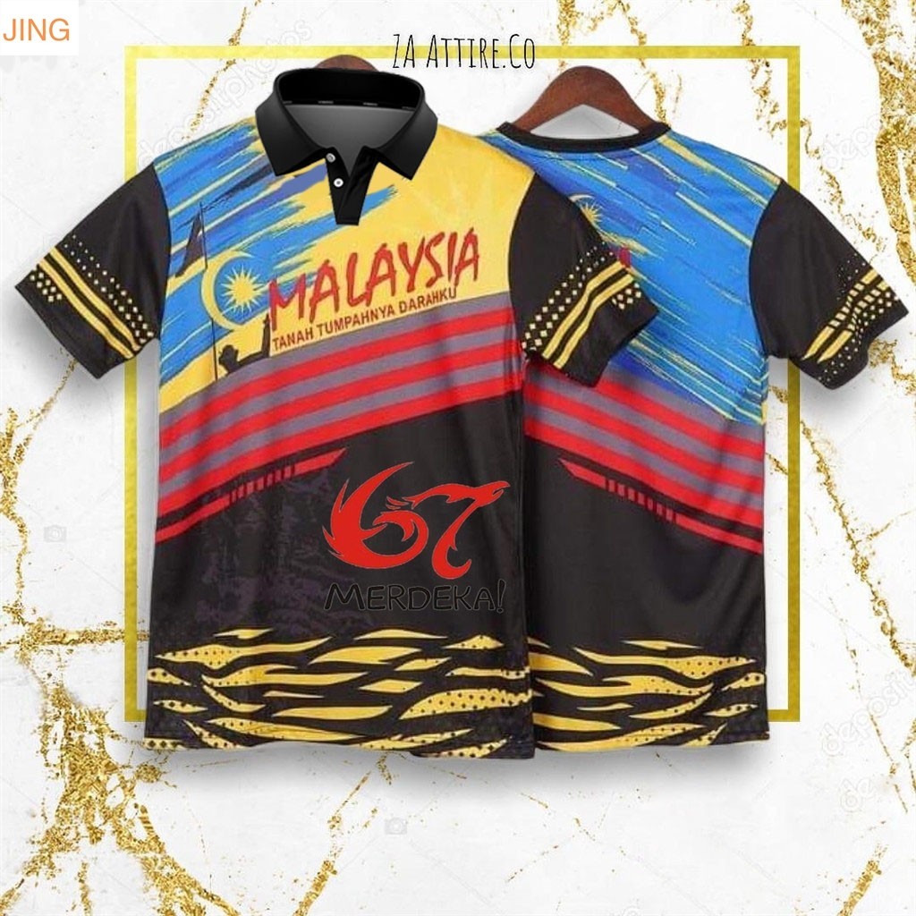 【Merdeka 67】 Tahun 2024 Sublimation Tshirt | Baju Merdeka 2024 MERDEKA ...