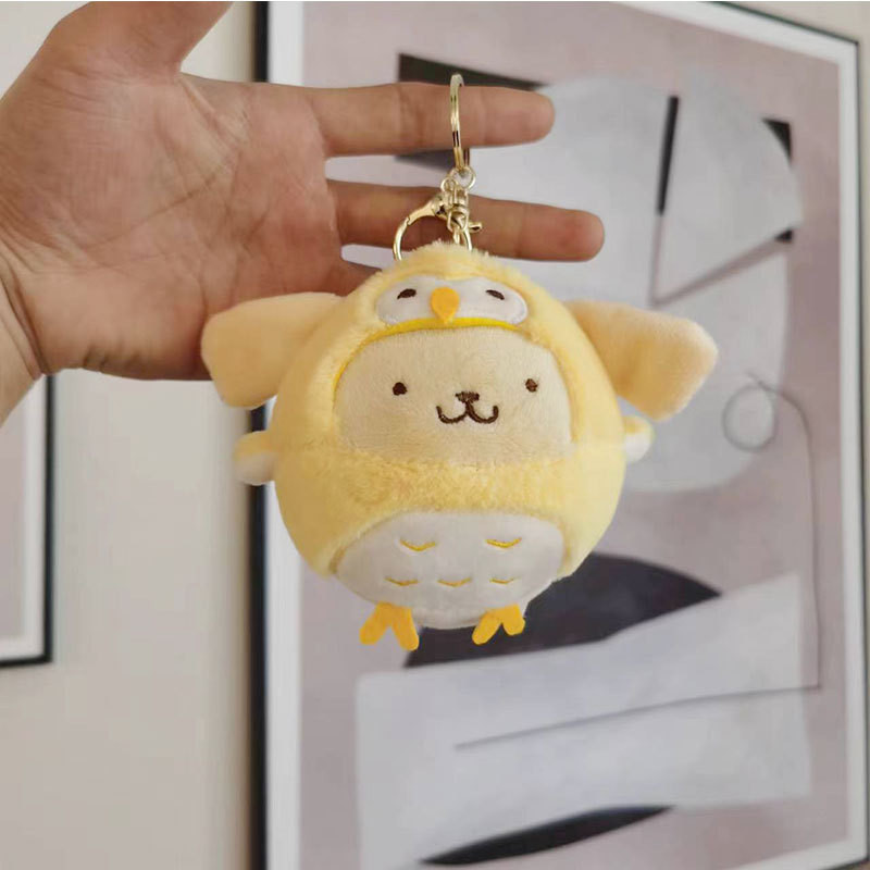 Plush Japanese Style Keychain 15cm Sanrio Characters Adorable And Soft ...