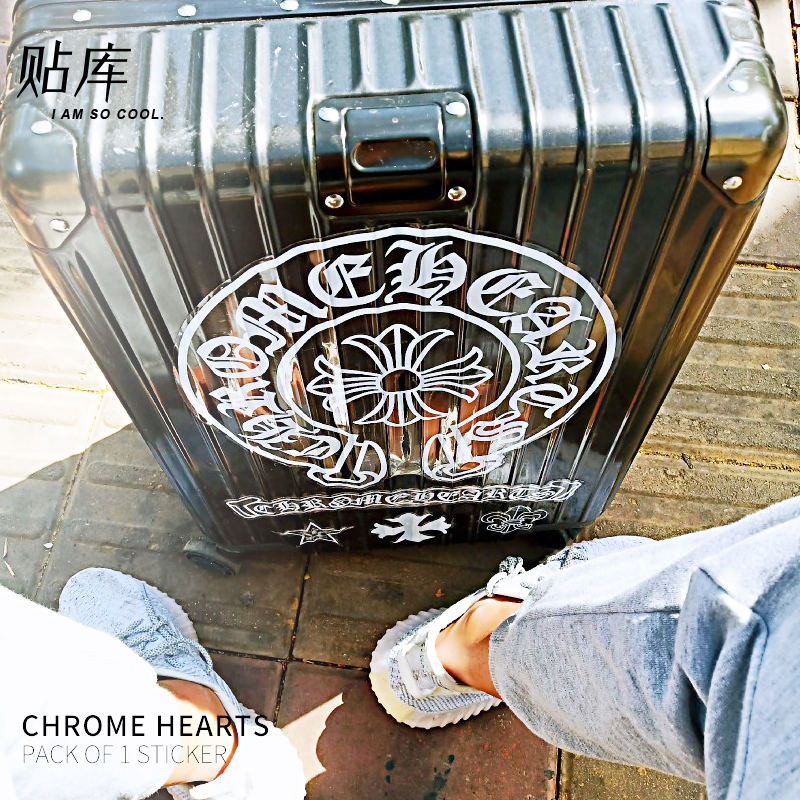 {ready Stock} Oversized Sheet Crow Heart Waterproof Sticker Unique ...