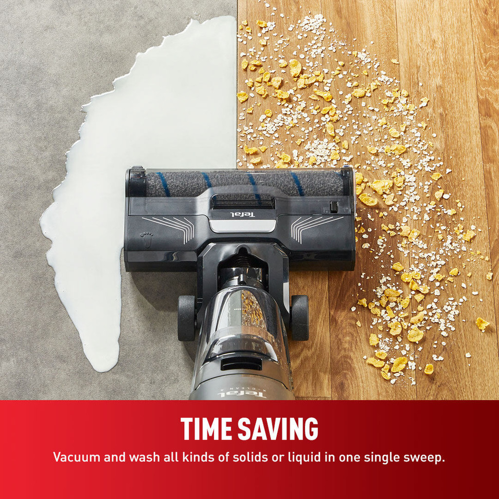 Tefal GF5035 X-Clean 4 Wet & Dry Cordless Vacuum Cleaner Smart ...