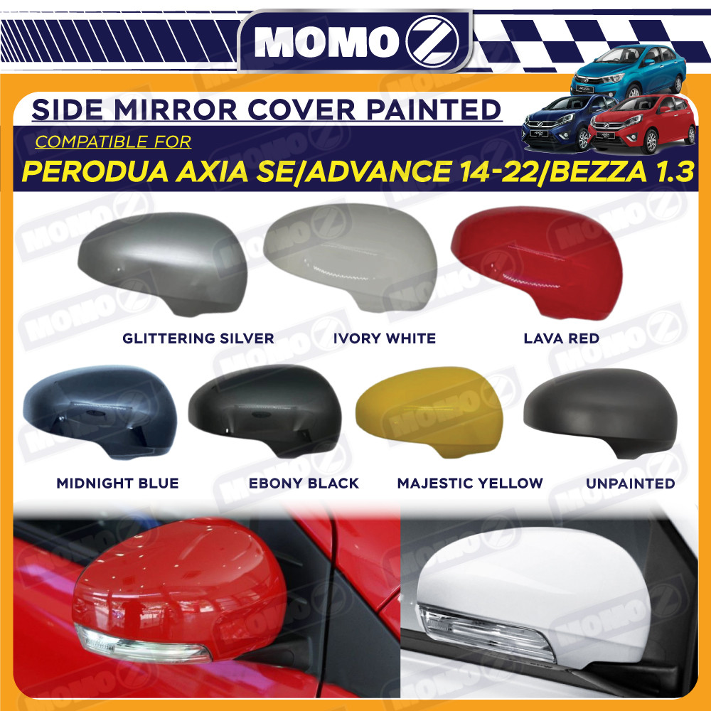 Car Perodua Axia SE / Advance 2014 - 2022 Bezza 1.3 Side Mirror Cover ...