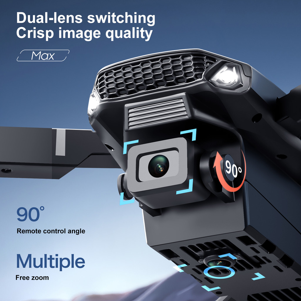 New E88 E99 RC Drone 4K Professinal With 1080P Wide Angle Dual HD ...