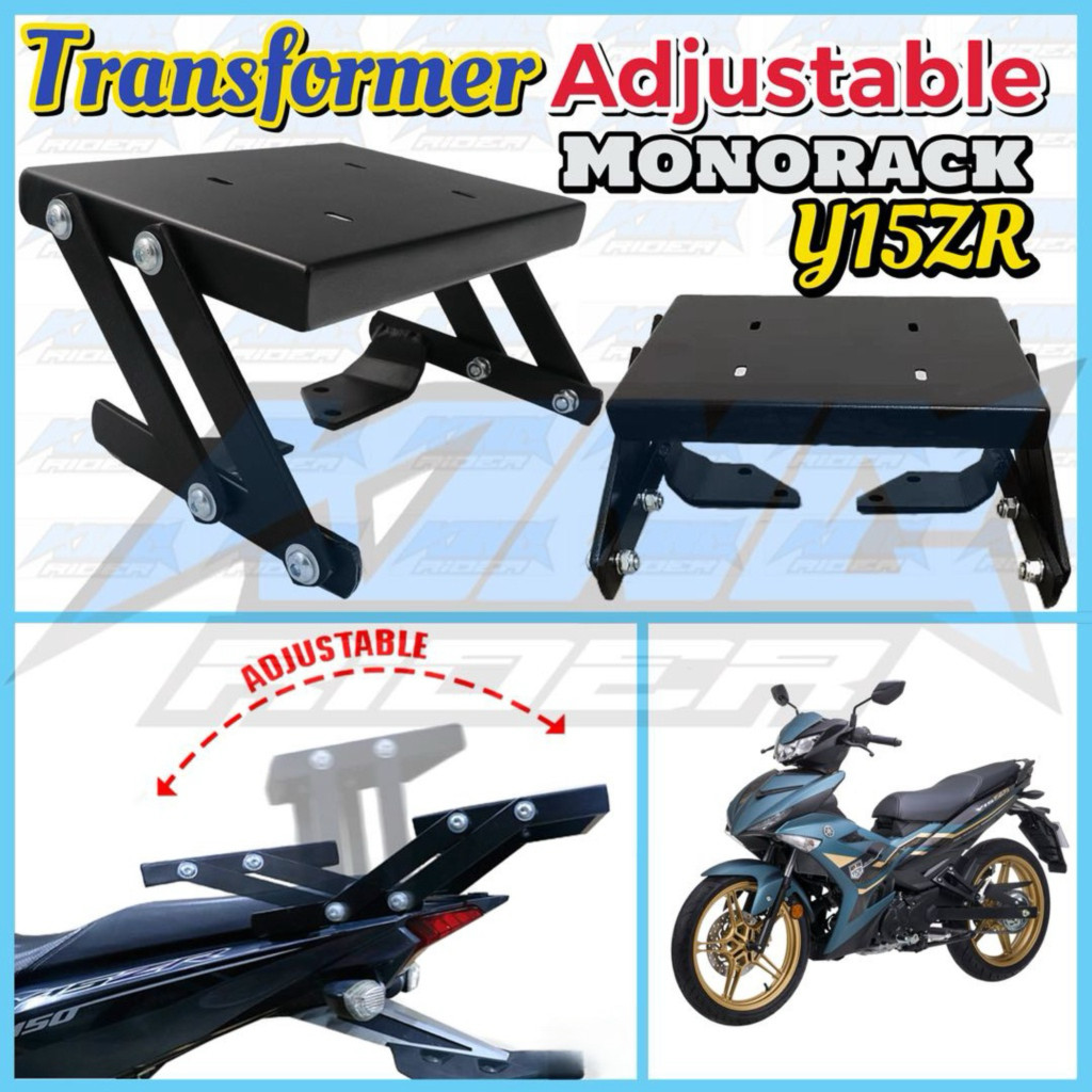 Magic Boy & X-Rider Monorack Y15 Y15ZR Monorack Adjustable Rear Rack ...