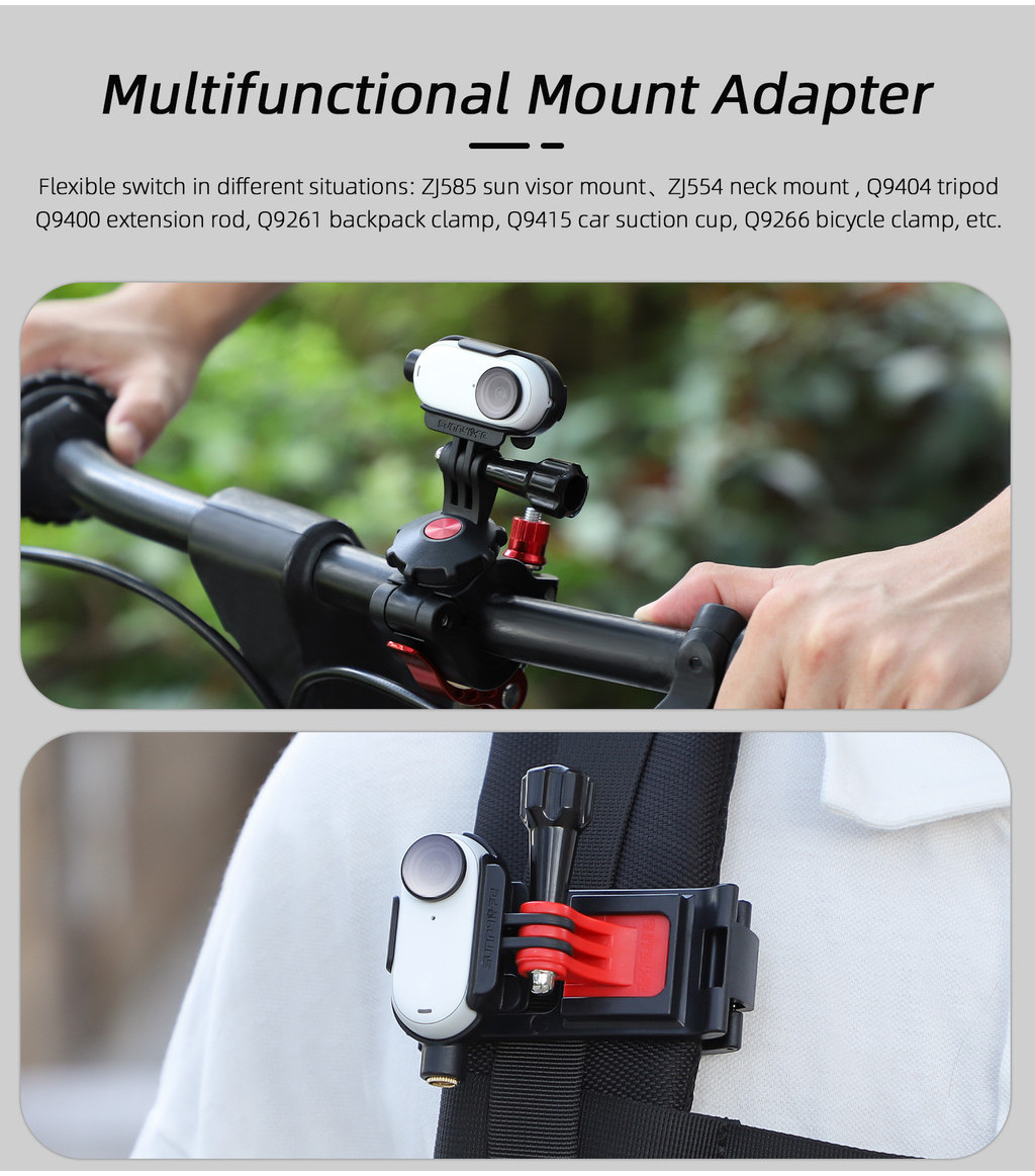 Insta360 Go 3S Heat Dissipation Frame with 1/4 inch Thread and Tripod ...
