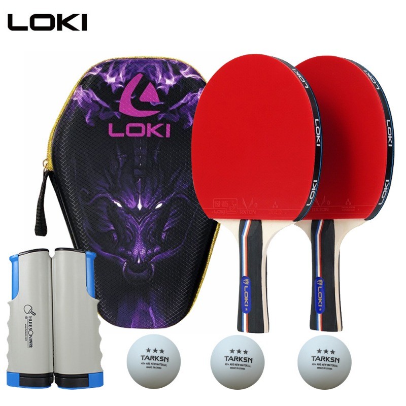 Original LOKI Table Tennis Racket for Beginners ITTF Approved Trainning ...