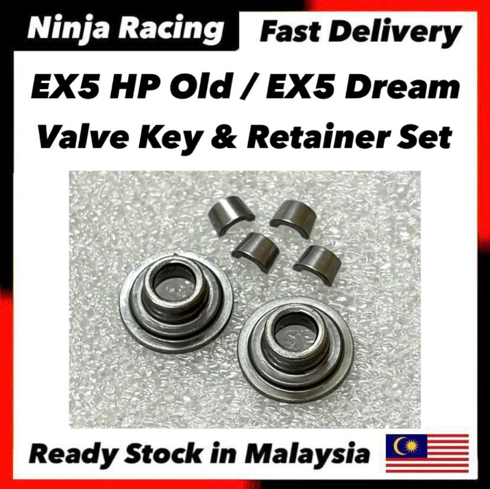 EX5 Dream EX5 HP Hi Power Old Model Lama Valve Key + Retainer Set Valve ...