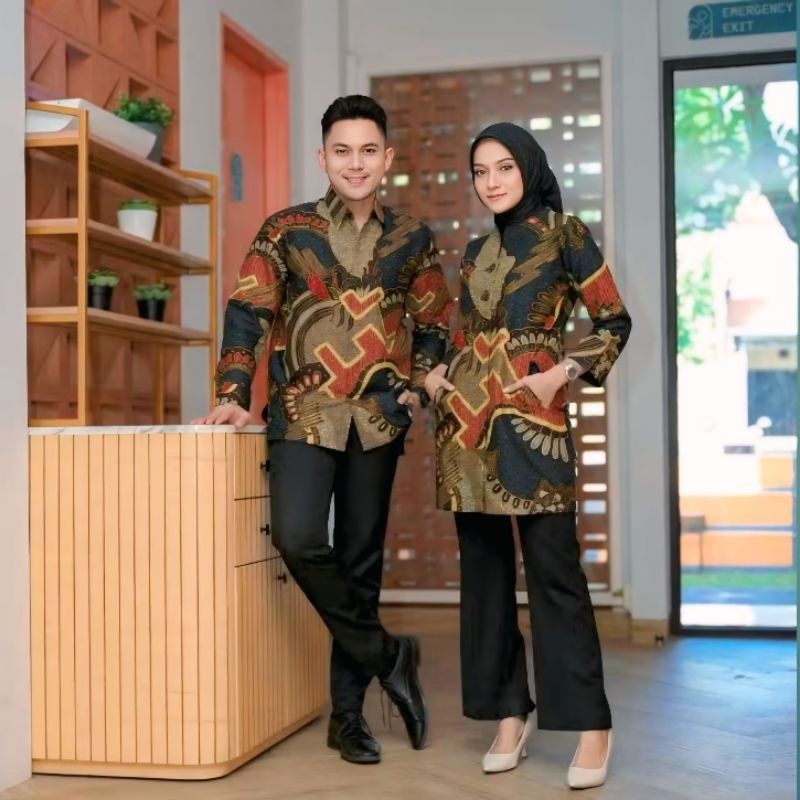in stock Batik Uniforms For Men And Women Office batik exclusive batik ...