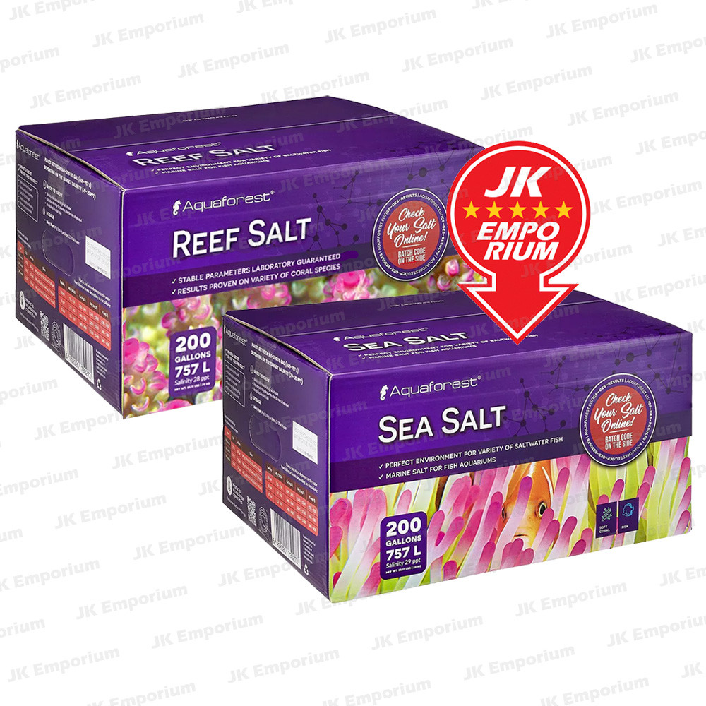 25kg Aquaforest Sea Salt Reef Salt Mix For Marine Saltwater Salt Water ...