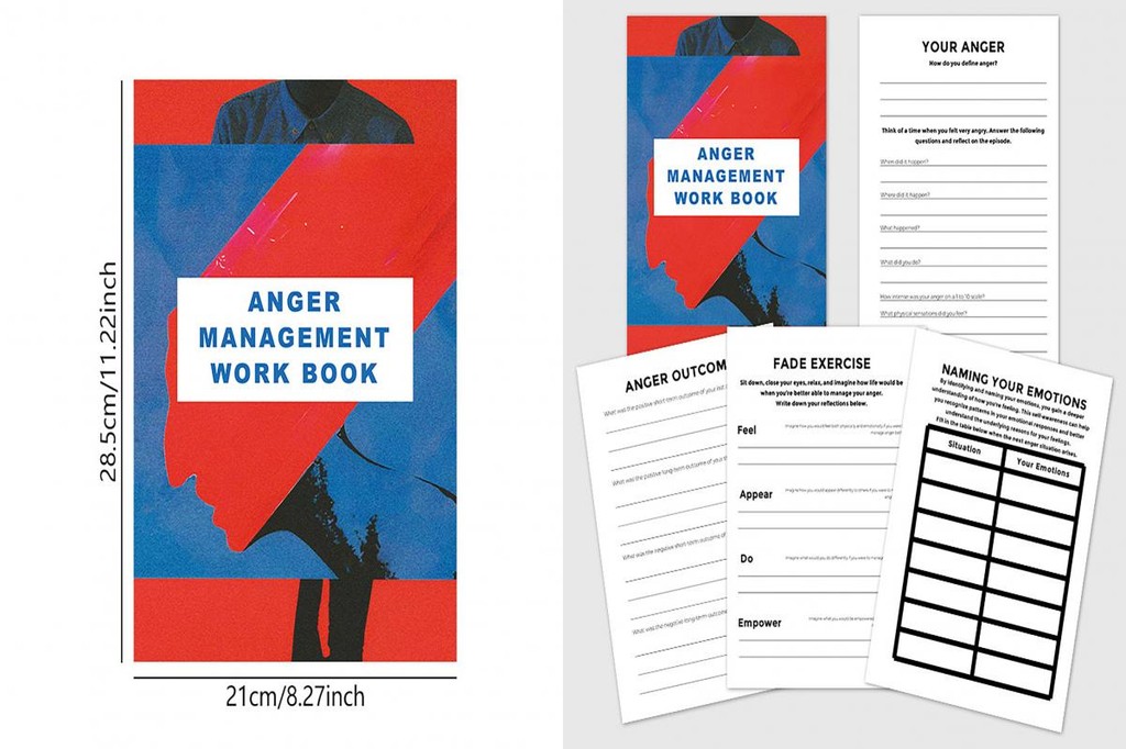Smooth Writing Schedule Book Anger Management Book Master Your Emotions ...