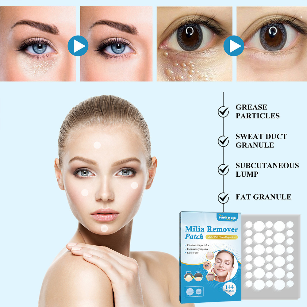 144pcs Milia Spot Patch Zit and Pimple Patches Spot Stickers Acne Cover ...