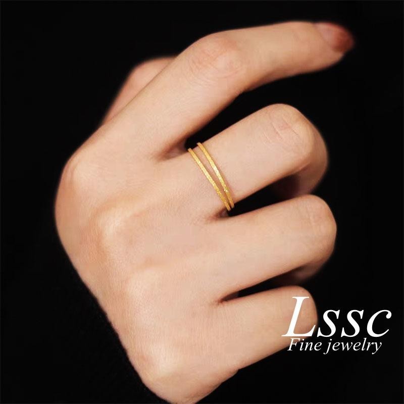 Cincin Perempuan Temperature Discoloration Scrub Ring for Woman ...