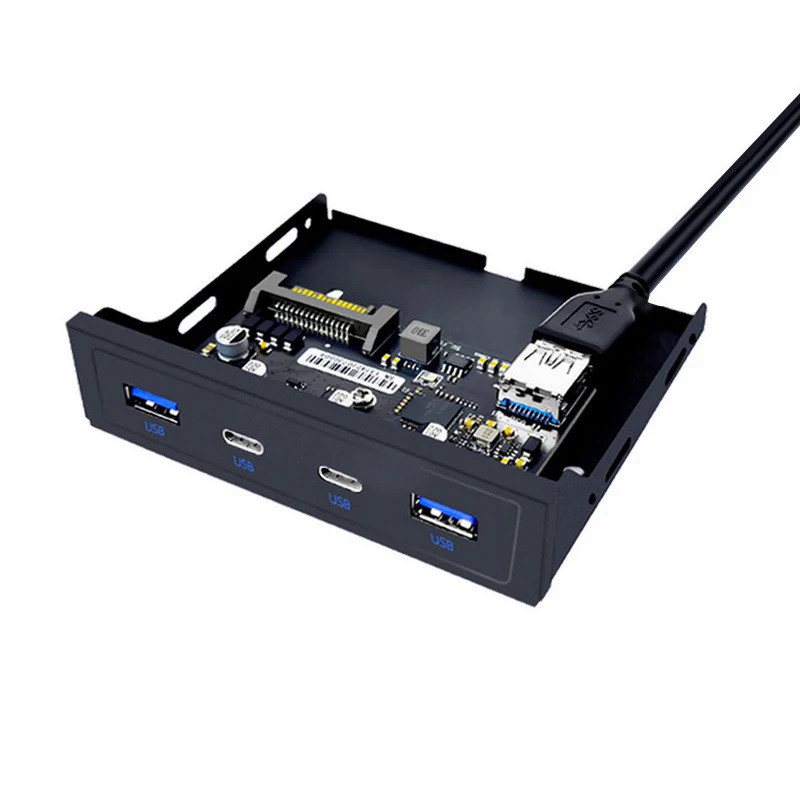 20 Pin 3.5" Floppy Bay USB Front Panel 2 Port USB 3.0 + 2 Port USB 3.2 ...