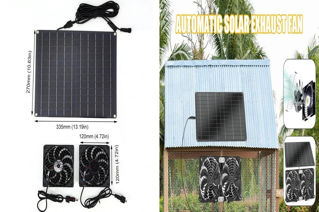 Energy-saving Solar Exhaust Fan Solar Exhaust Fan High Efficiency Solar ...